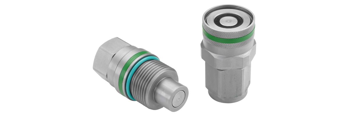 New: Threaded Flat-Face Couplings in the QRC-FG Series | STAUFF