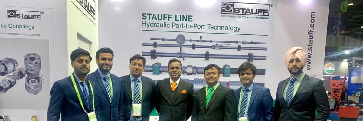 Stauff India at bauma CONEXPO India 2023 | STAUFF