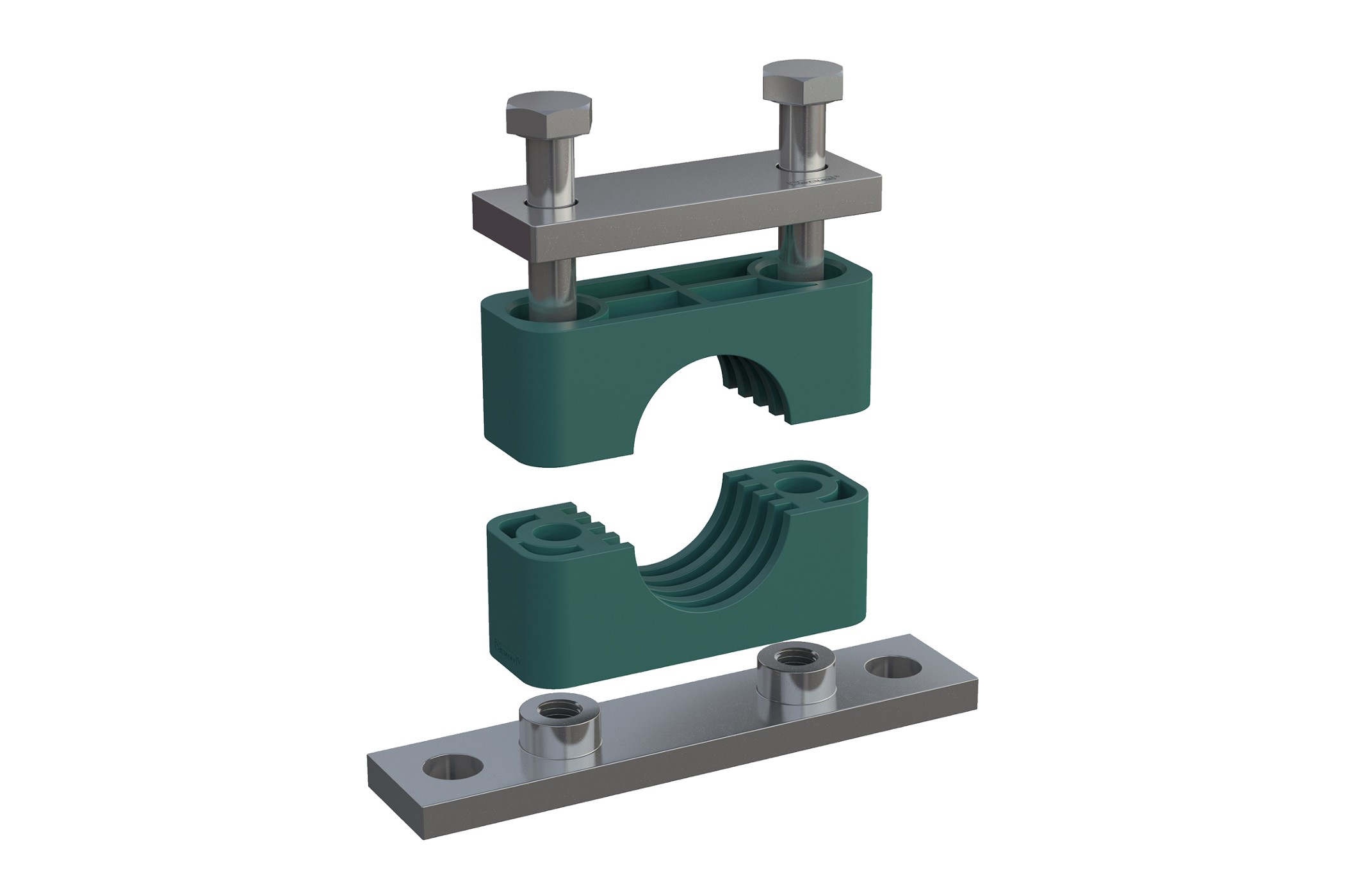 Clamp Kits with Elongated Weld Plate (Heavy Series) | STAUFF