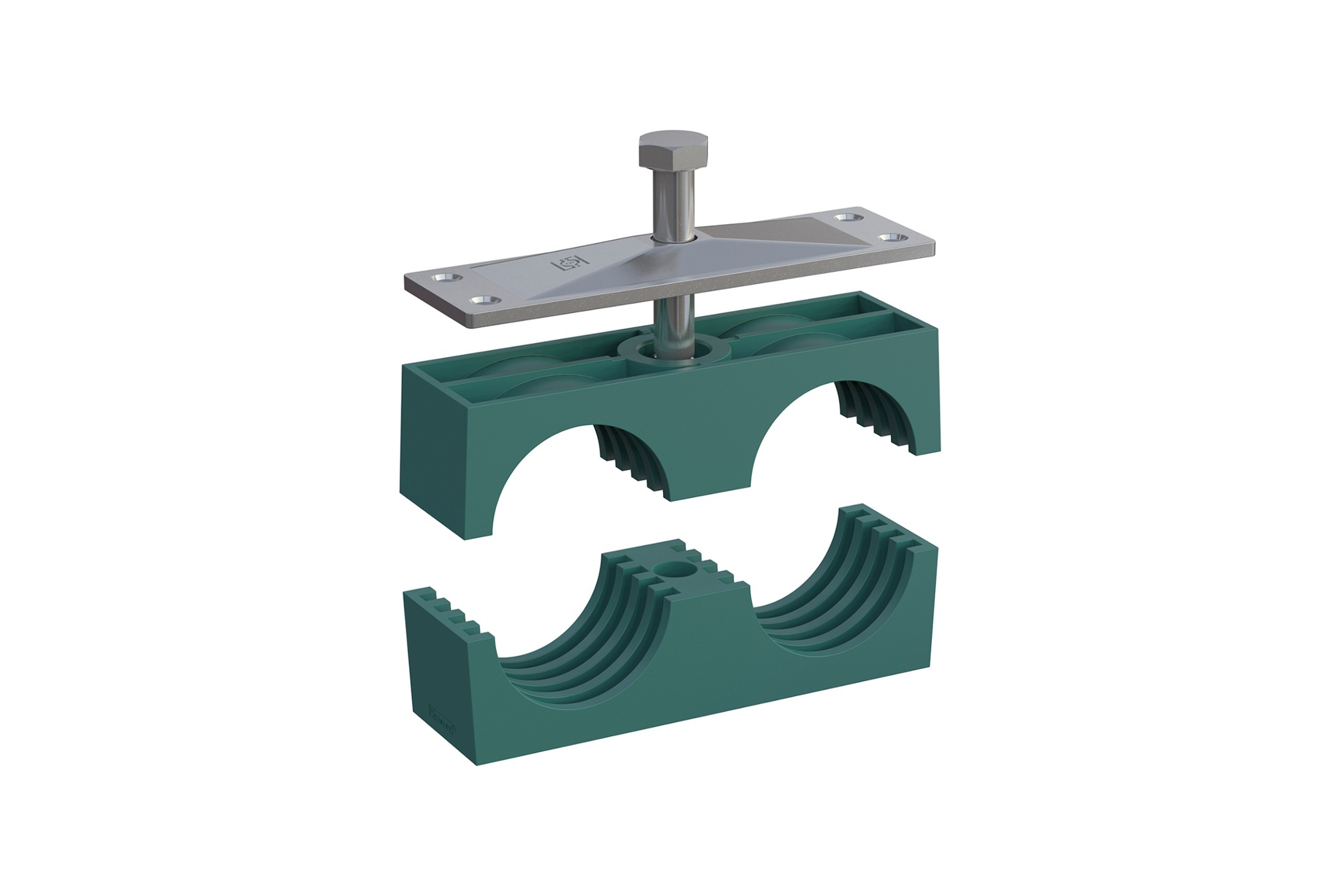 Clamp Kits without Mounting Accessories (Twin Series) | STAUFF