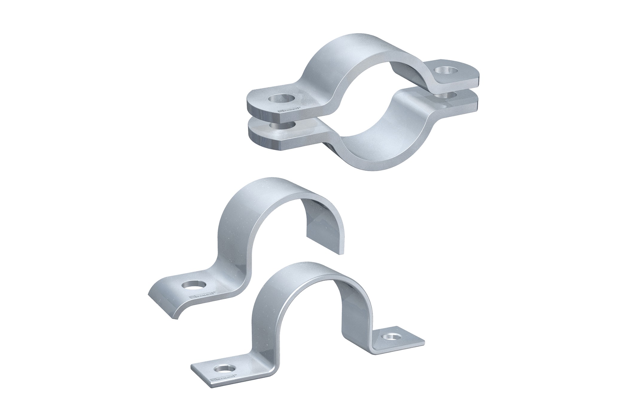 Metal Pipe Clamps According To DIN STAUFF Metal Pipe Clamps According To DIN STAUFF