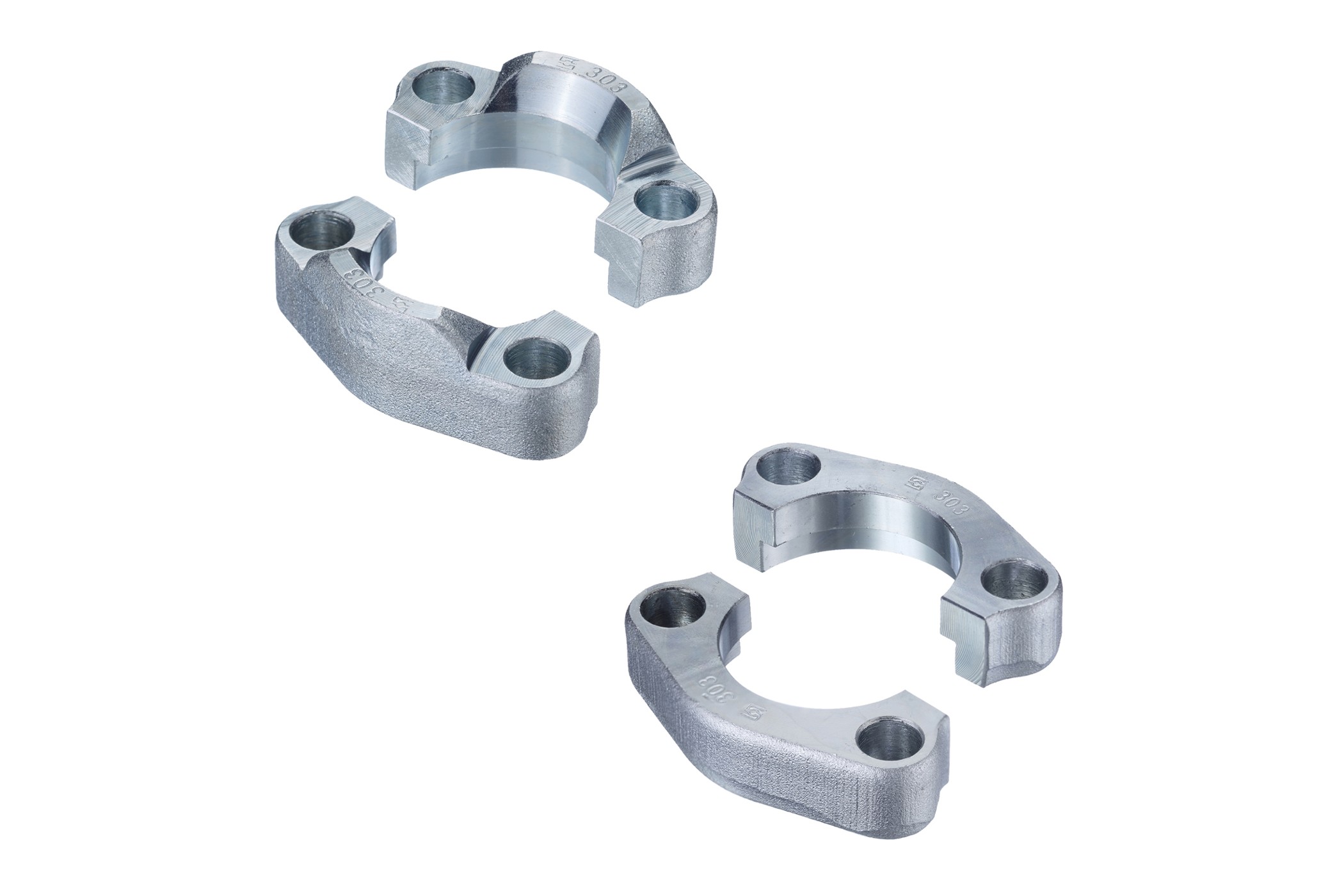 SAE Split Flange Halves 6000 PSI Series STAUFF