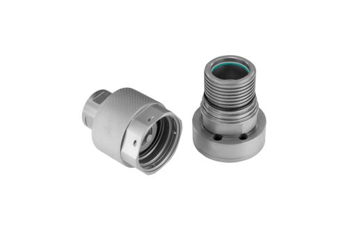 Schraubkupplungen mit Kegelventil aus Stahl