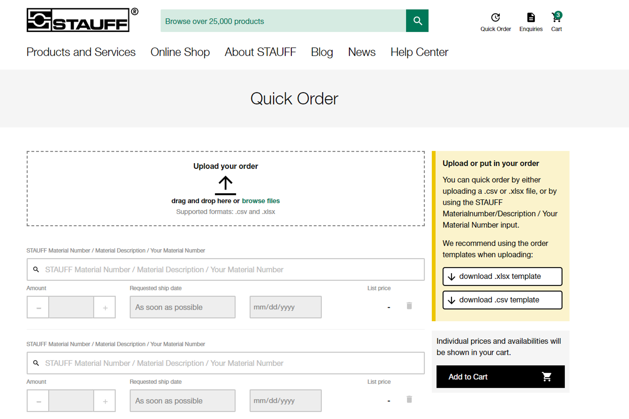 Shop Guide For STAUFF Customers