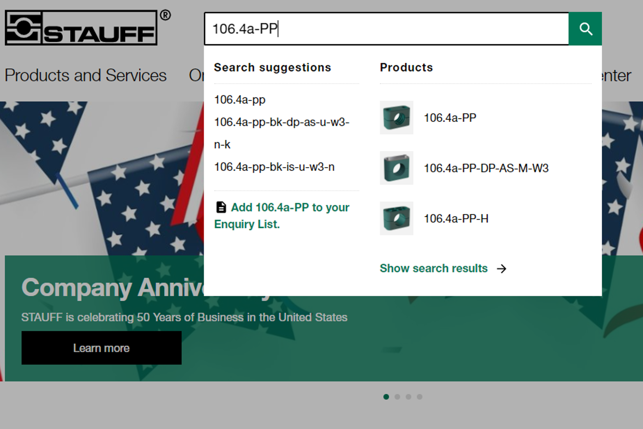 Shop Guide For STAUFF Customers
